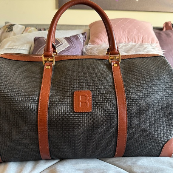 Bally | Bags | Bally Large Travel Bag Very Beautiful Leather | Poshmark